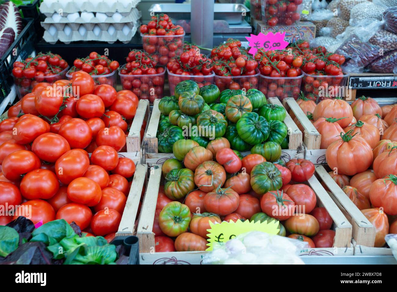Testaccio market, Rome Stock Photo - Alamy