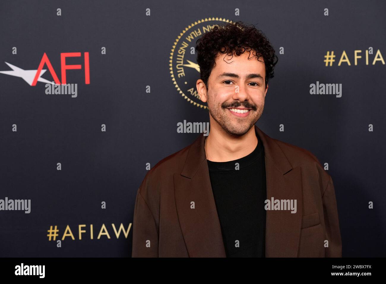 Ramy Youssef arrives at the AFI Awards on Friday, Jan. 12, 2024, at the ...