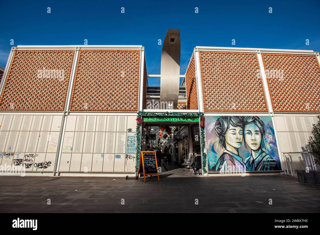 Testaccio market, Rome Stock Photo - Alamy