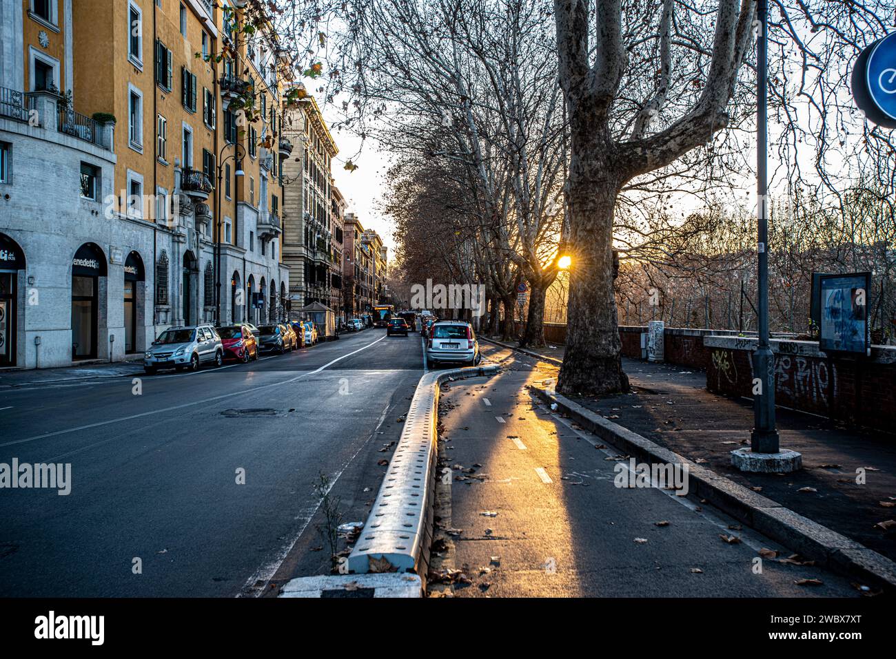Lungotevere, Testaccio, Rome Stock Photo - Alamy