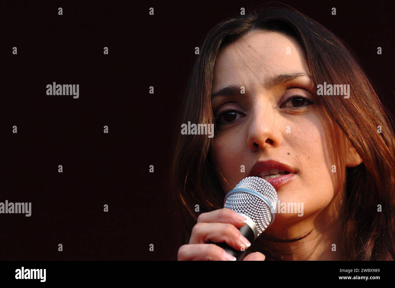 Ambra italian radio presenter hi-res stock photography and images - Alamy