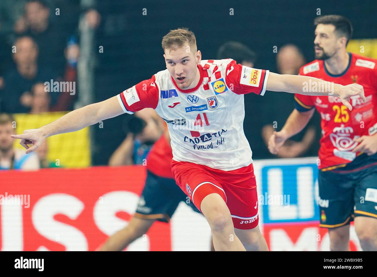 Mannheim, Germany. 12th Jan, 2024. Handball: European Championship ...