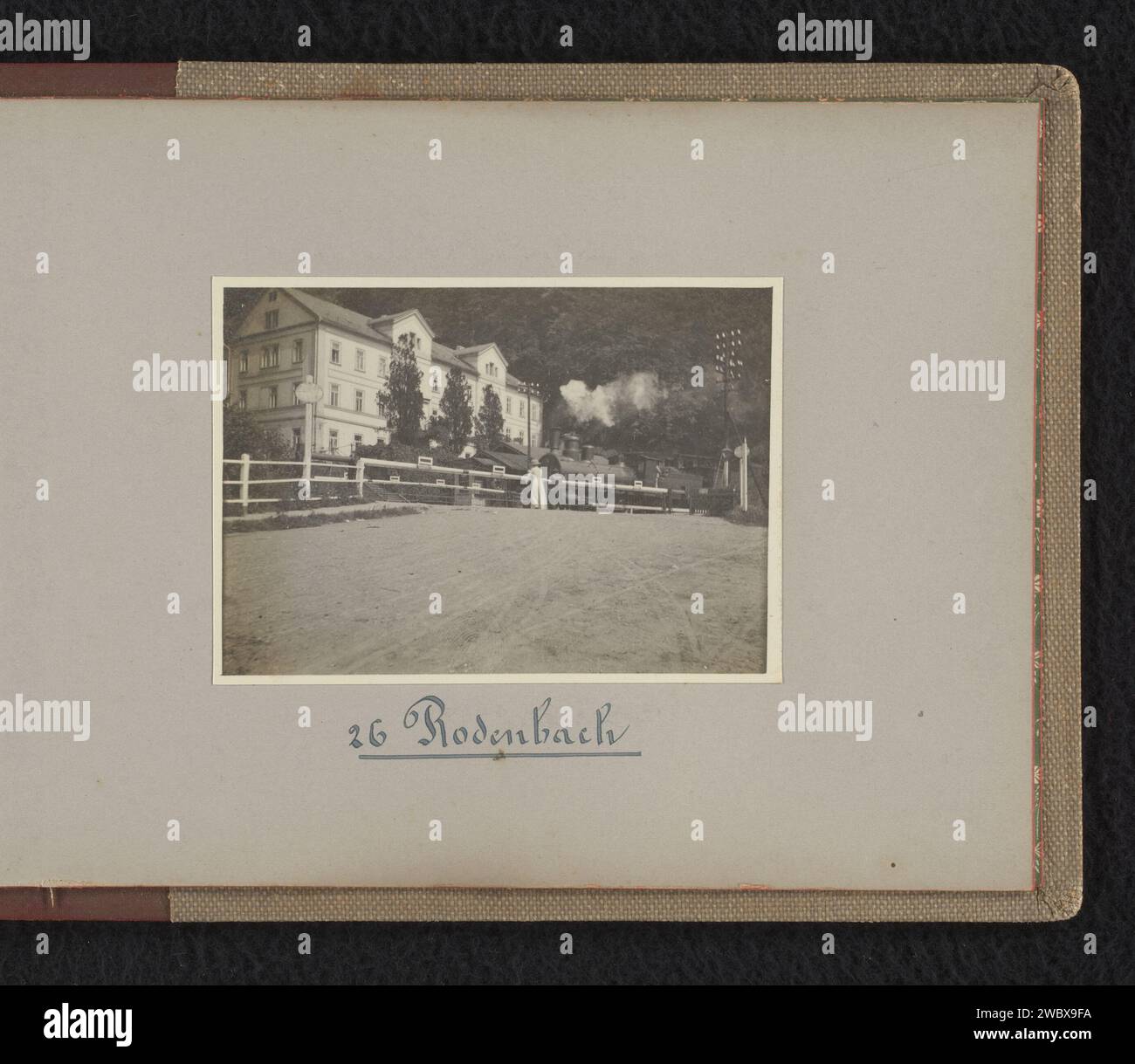 Steam locomotive in Rodenbach, Germany, Johan Herman Kessler (Jan ...