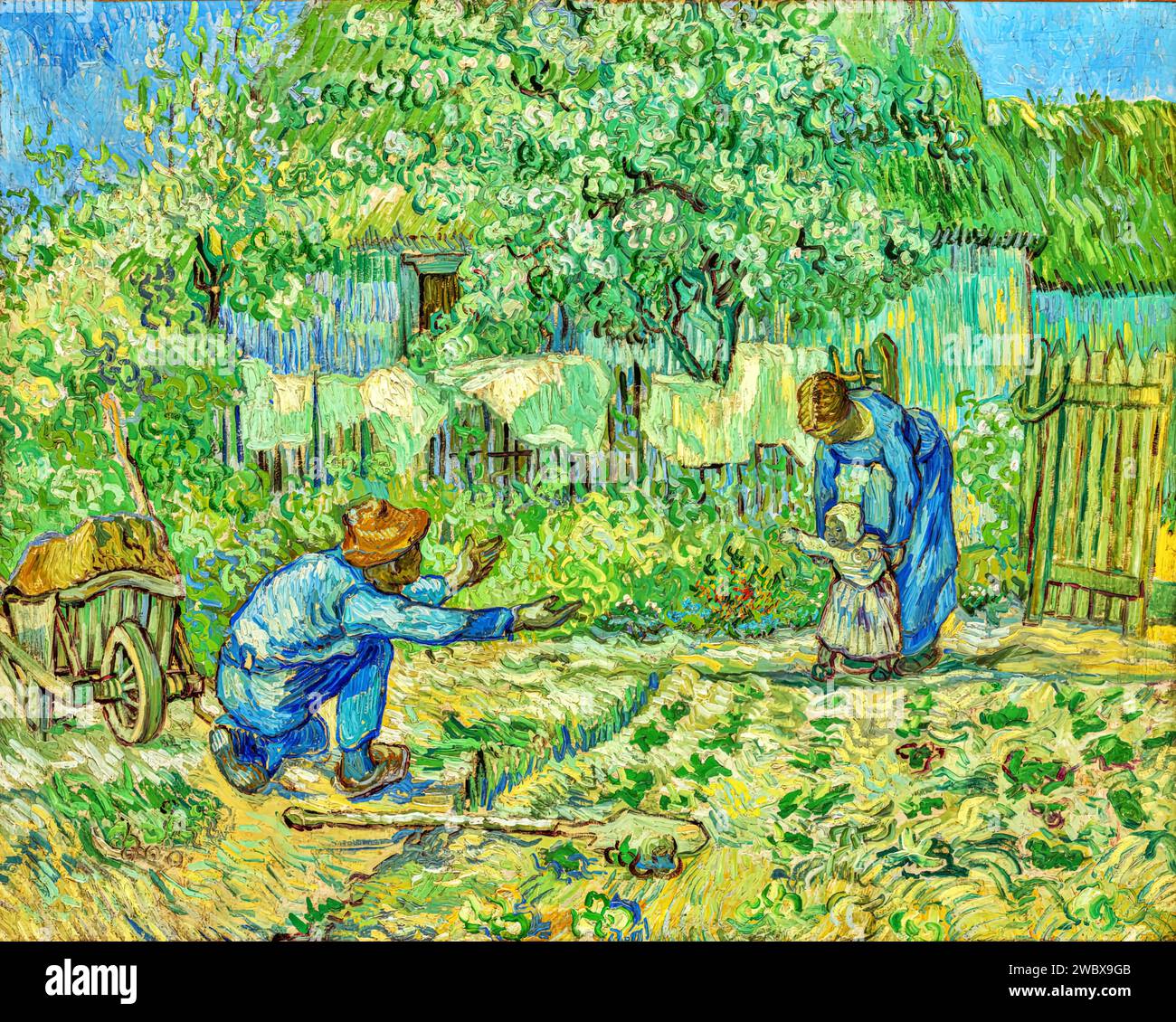 First steps after millet Stock Vector Images - Alamy