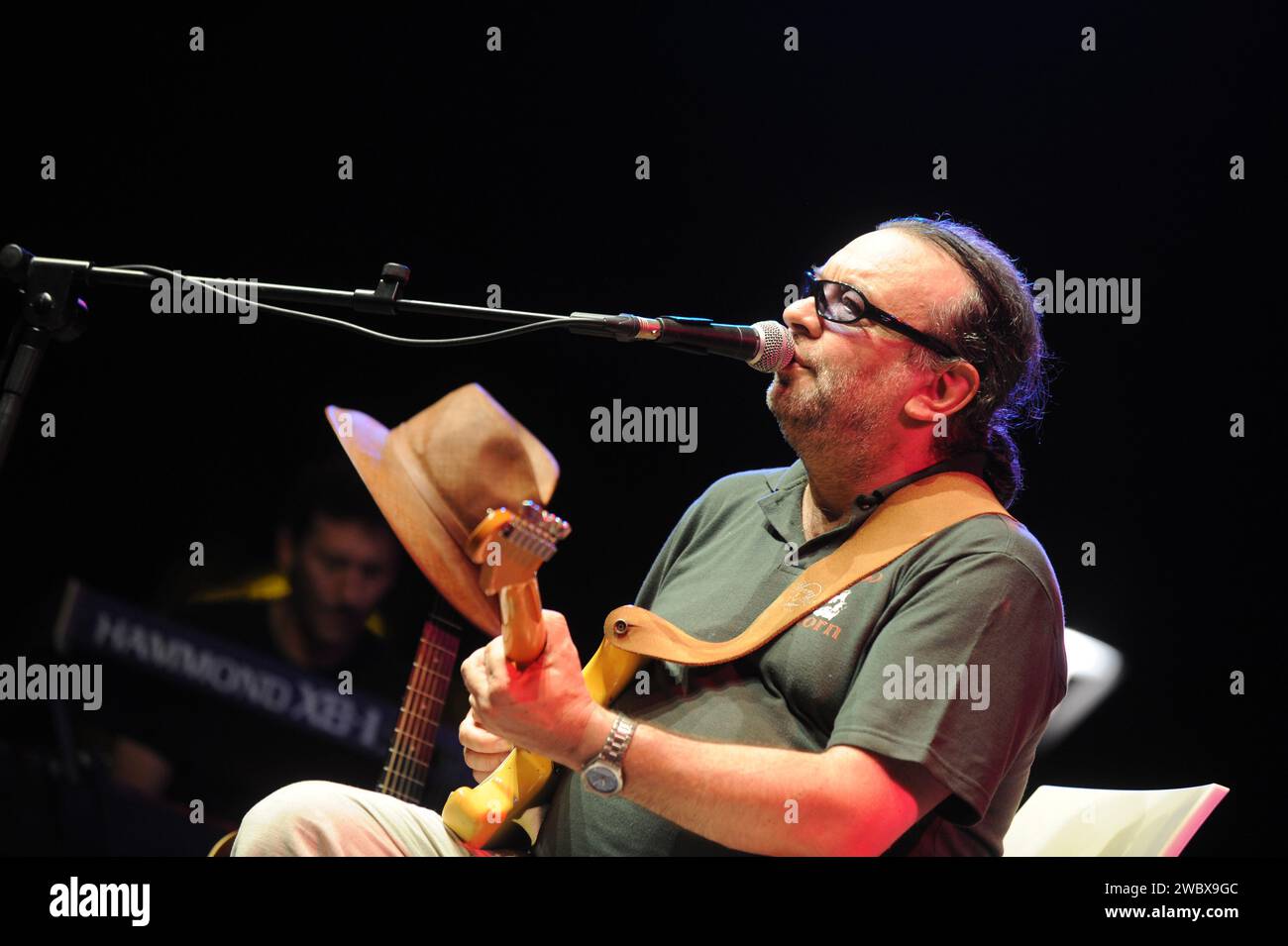 Milan Italy 2008-07-02 : Roberto Ciotti,Italian Blues Man,during the ...