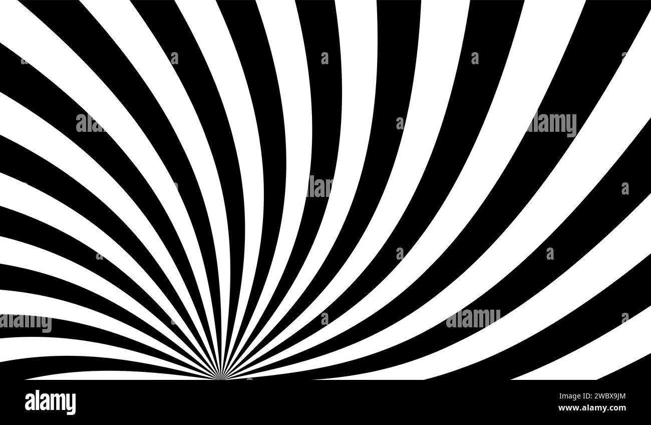 Sun ray light. Sun rays background. Radial burst. Sunburst black ...