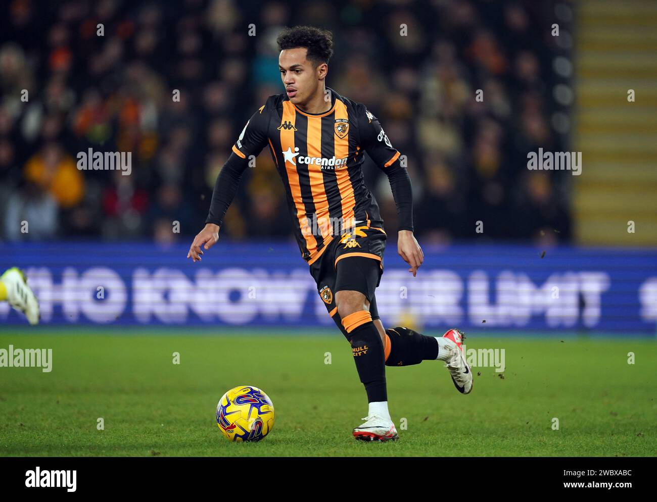 Hull City's Fabio Carvalho during the Sky Bet Championship match at the ...