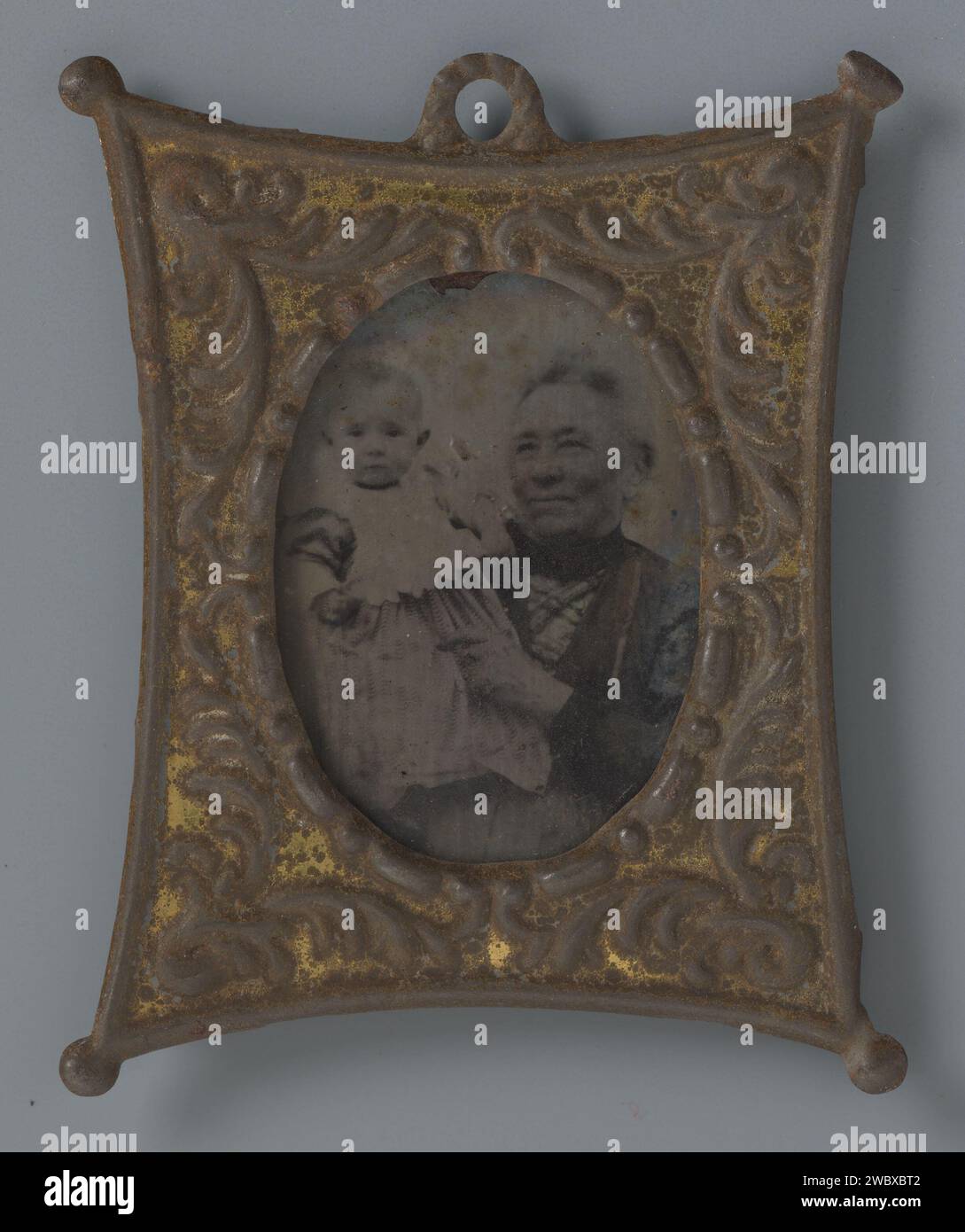 Portrait of an unknown woman with baby, Anonymous, 1855 - 1900 ...