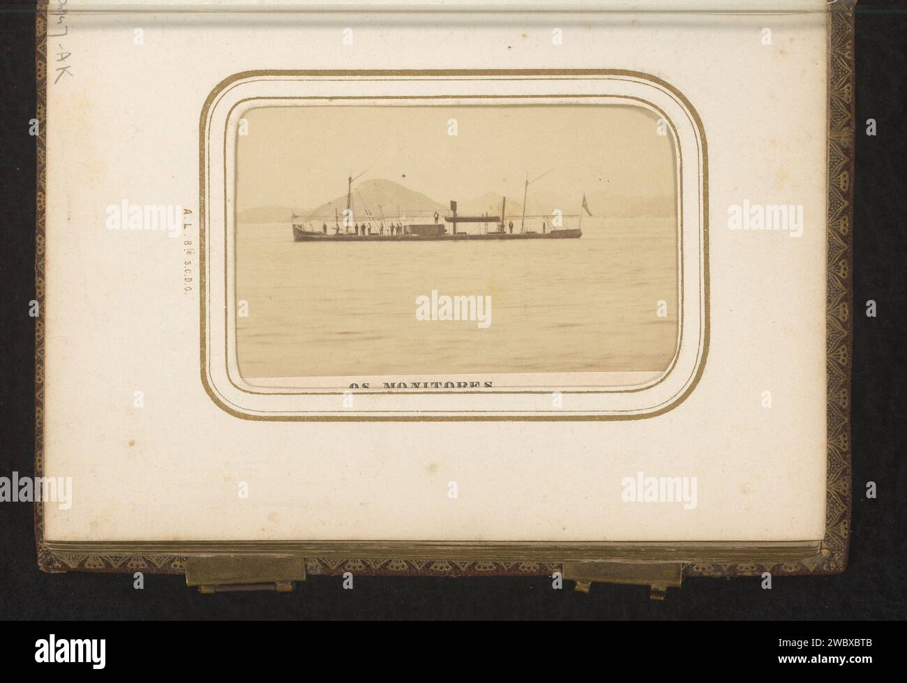 Ship with crew in Water, Ferrez et Cia & Photographia Brazileira, 1860 ...