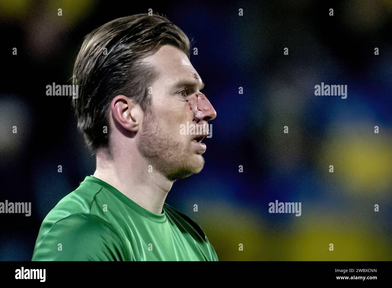 WAALWIJK, Netherlands. 12th Jan, 2024. SPO, Mandemakers Stadium, Dutch ...