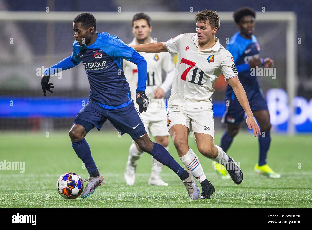 VELSEN, 12-01-2024, 711 Stadion. Dutch Football, Keuken Kampioen ...