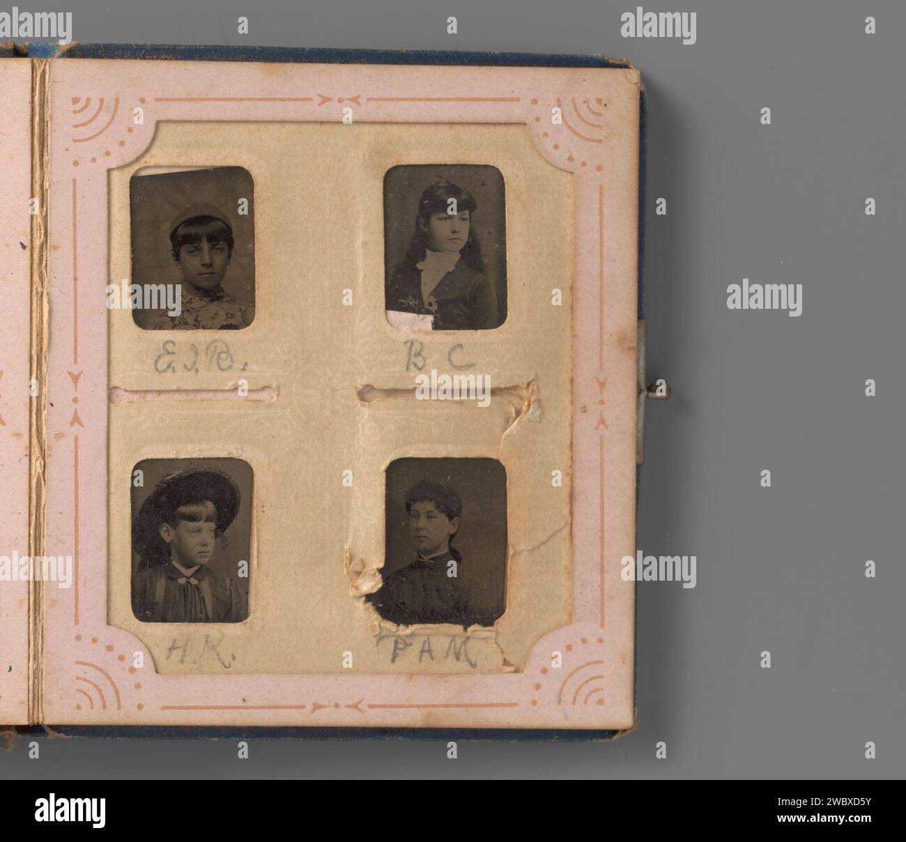 Portraits of young women and a young man, Anonymous, 1855 - 1940 ...