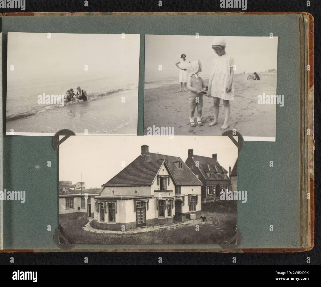 Three photos of the Onnen -van den Berg family during a holiday ...