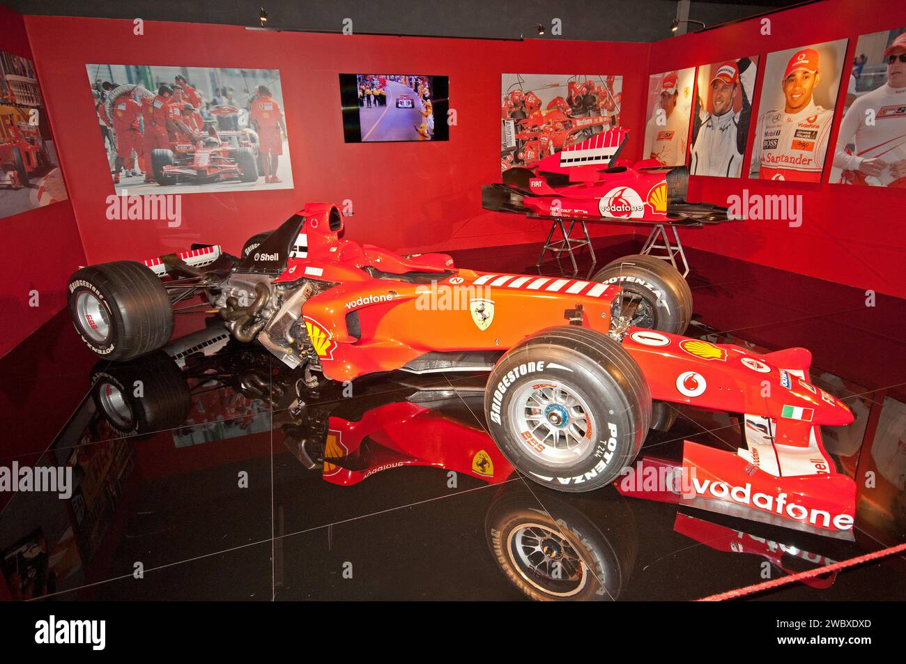 Racing car Ferrari F 2005 (Italy 2005), Museo Nazionale dell'Automobile ...