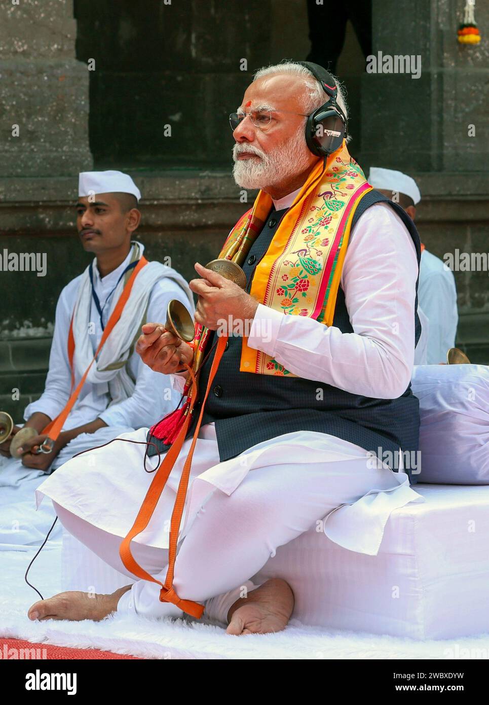 Nashik, India. 12th Jan, 2024. Nashik, Jan 12 (ANI): Prime Minister ...