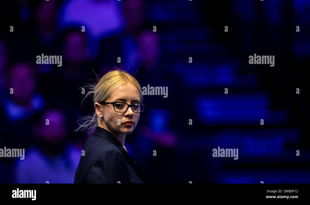 Referee Desislava Bozhilova during the quarter final match of Mark ...