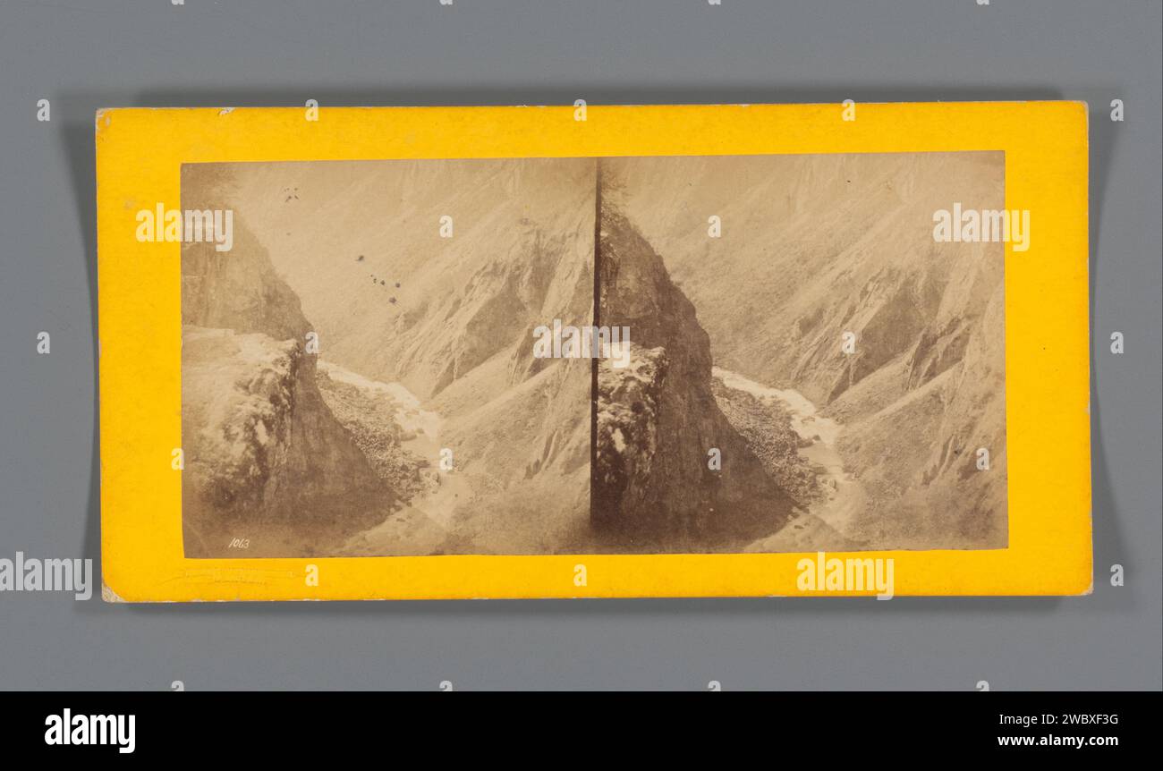 River near the Vøringsfoss waterfall on Hardangerfjord, Norway, Knud ...