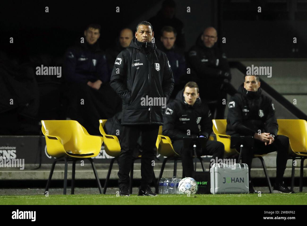 WAALWIJK - RKC Waalwijk coach Henk Fraser during the Dutch Eredivisie ...
