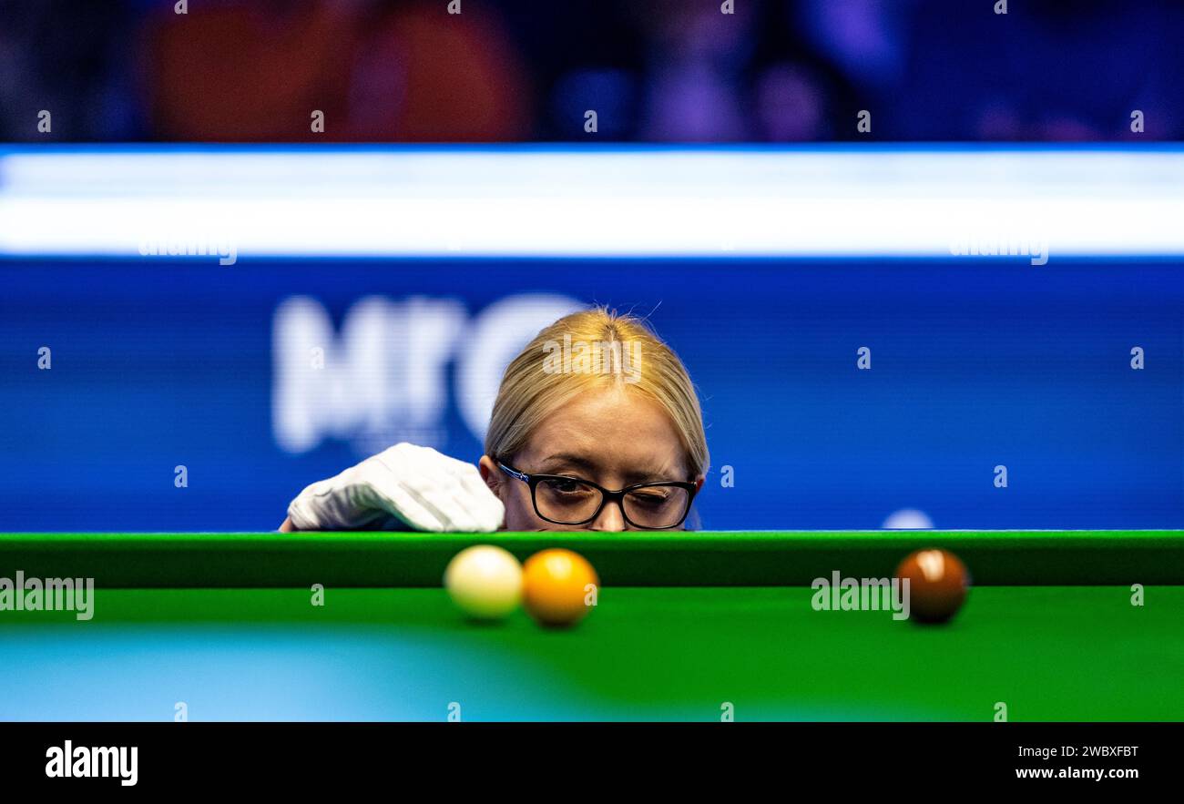 Referee Desislava Bozhilova during the quarter final match of Mark ...