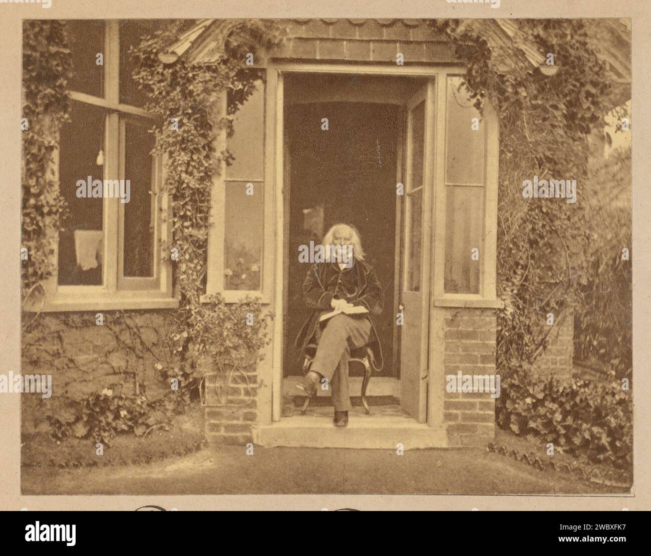 Portret van Charles Leconte de Lisle, anonymous, 1877 photograph This ...