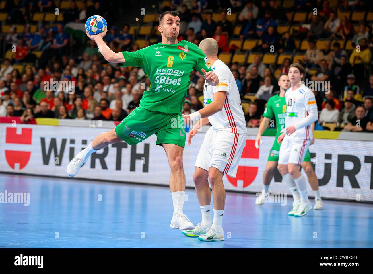 Munich, Germany. 12th Jan, 2024. Handball: European Championship ...