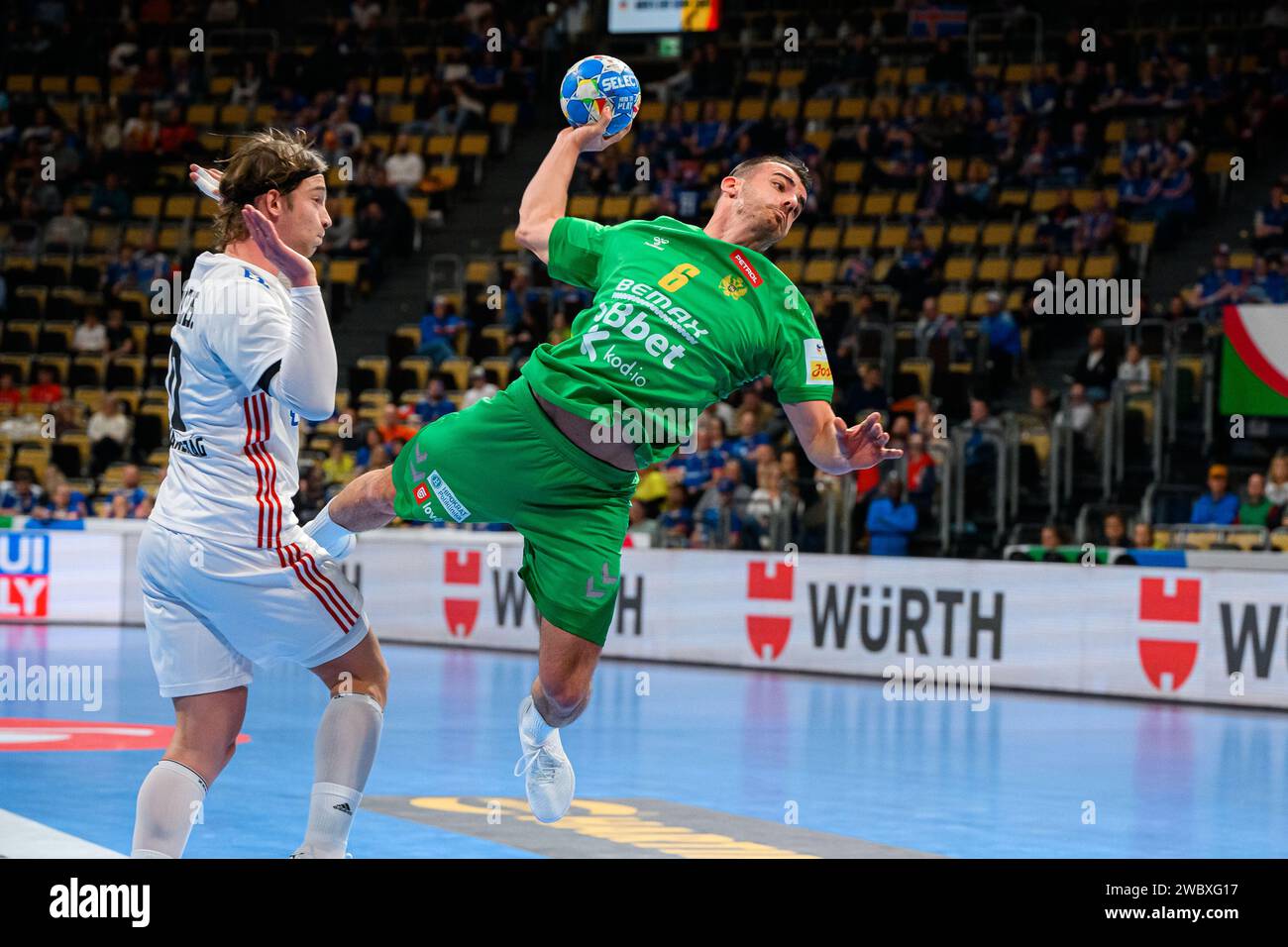 Munich, Germany. 12th Jan, 2024. Handball: European Championship ...