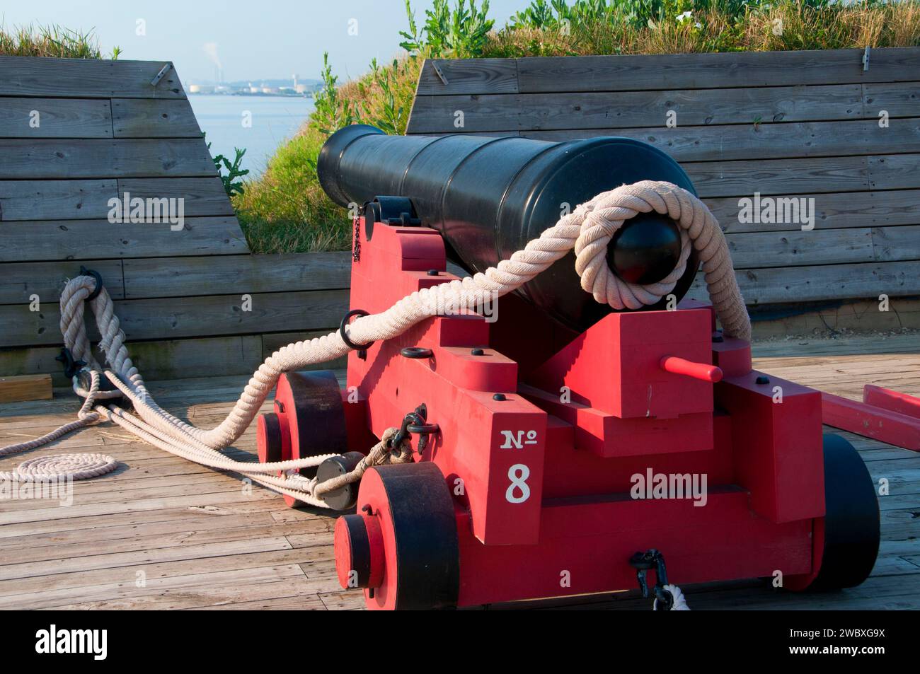 Cannon, Fort McHenry National Monument and Historic Shrine, Maryland ...