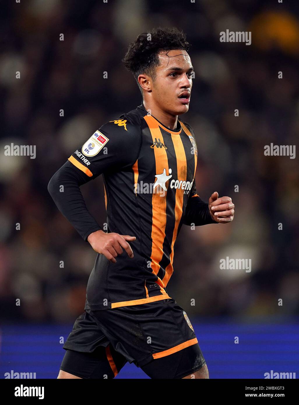 Hull City's Fabio Carvalho during the Sky Bet Championship match at the ...