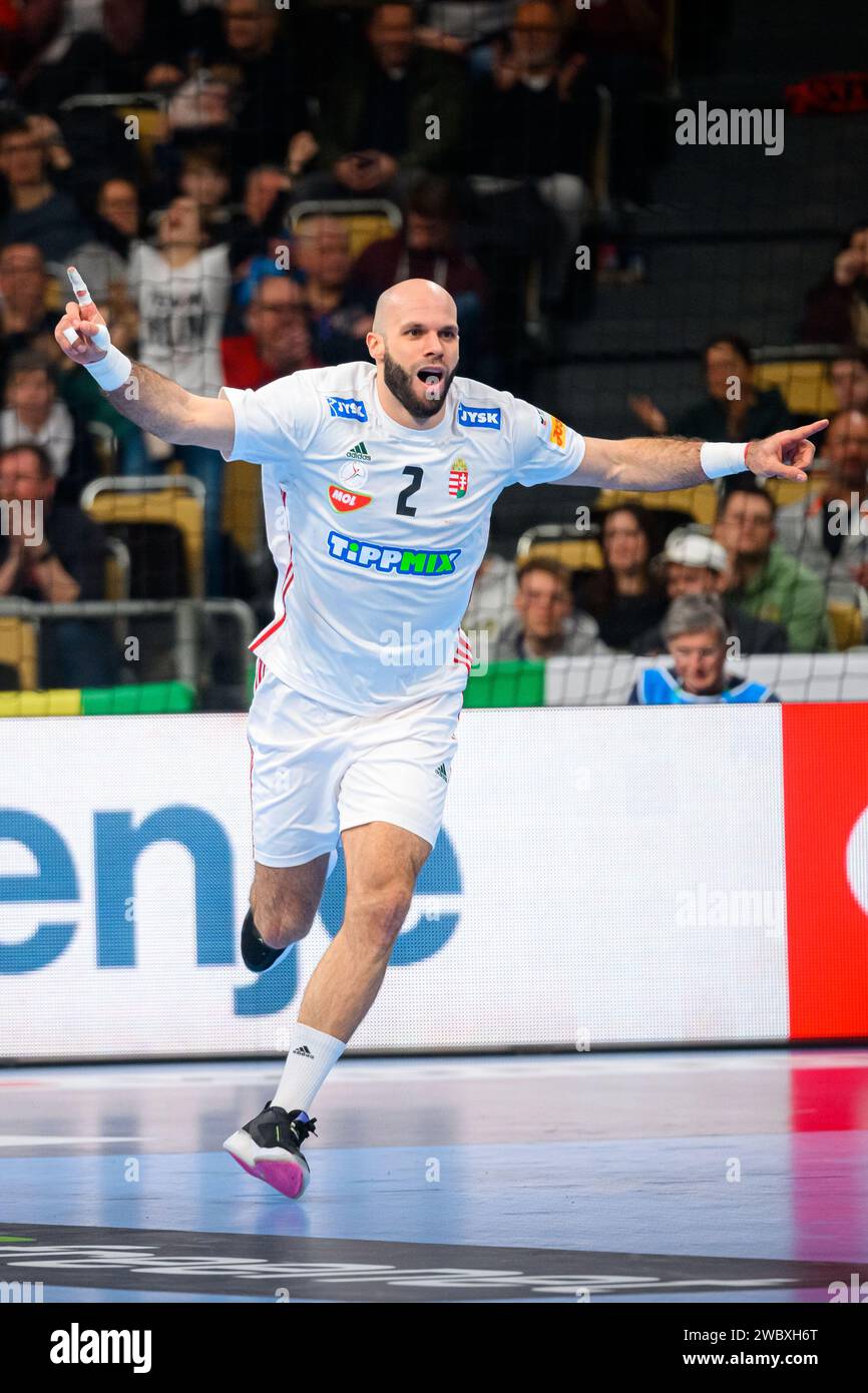 Munich, Germany. 12th Jan, 2024. Handball: European Championship ...