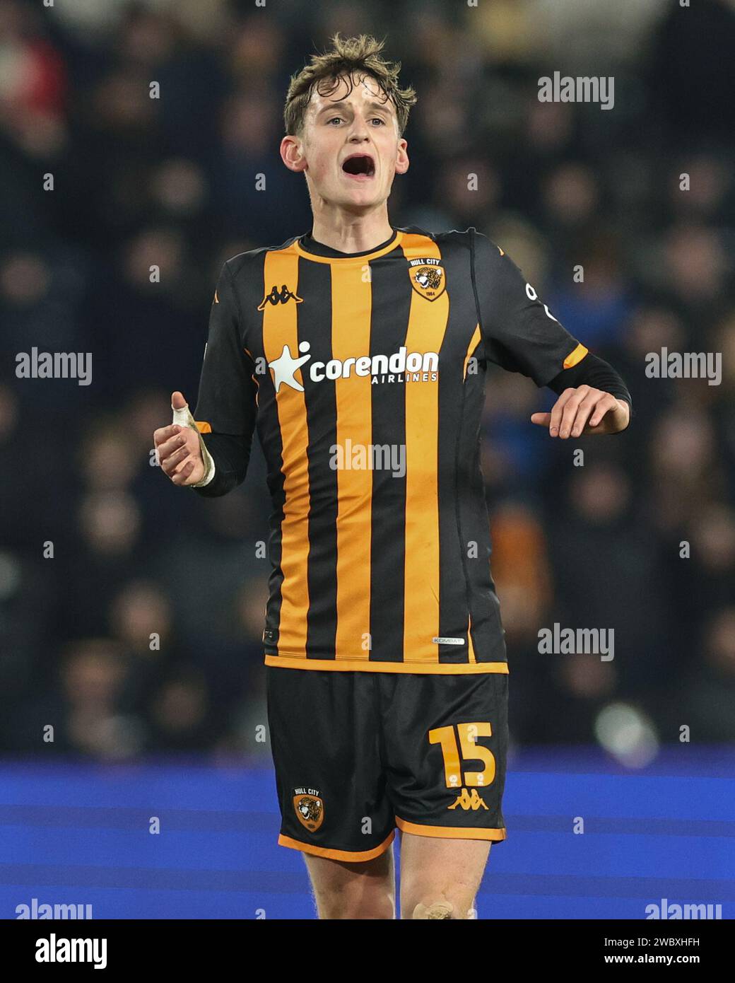 Tyler Morton of Hull City during the Sky Bet Championship match Hull ...