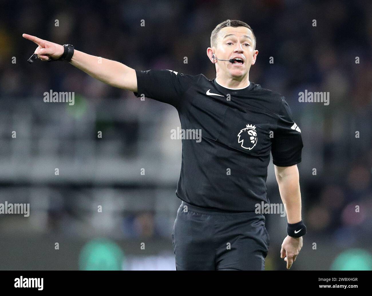 Turf Moor, Burnley, Lancashire, UK. 12th Jan, 2024. Premier League ...