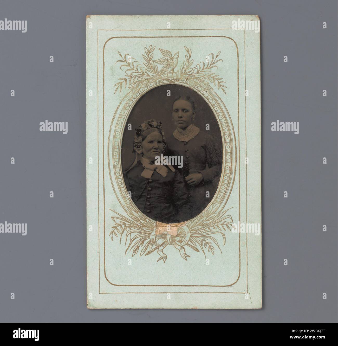 Portrait of an unknown old woman and unknown young woman, John George ...