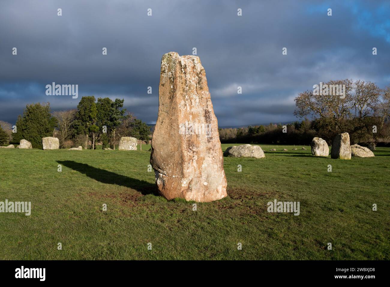 Long Meg and Her Daughters, Neolithic Stone Circle, Little Salkeld ...