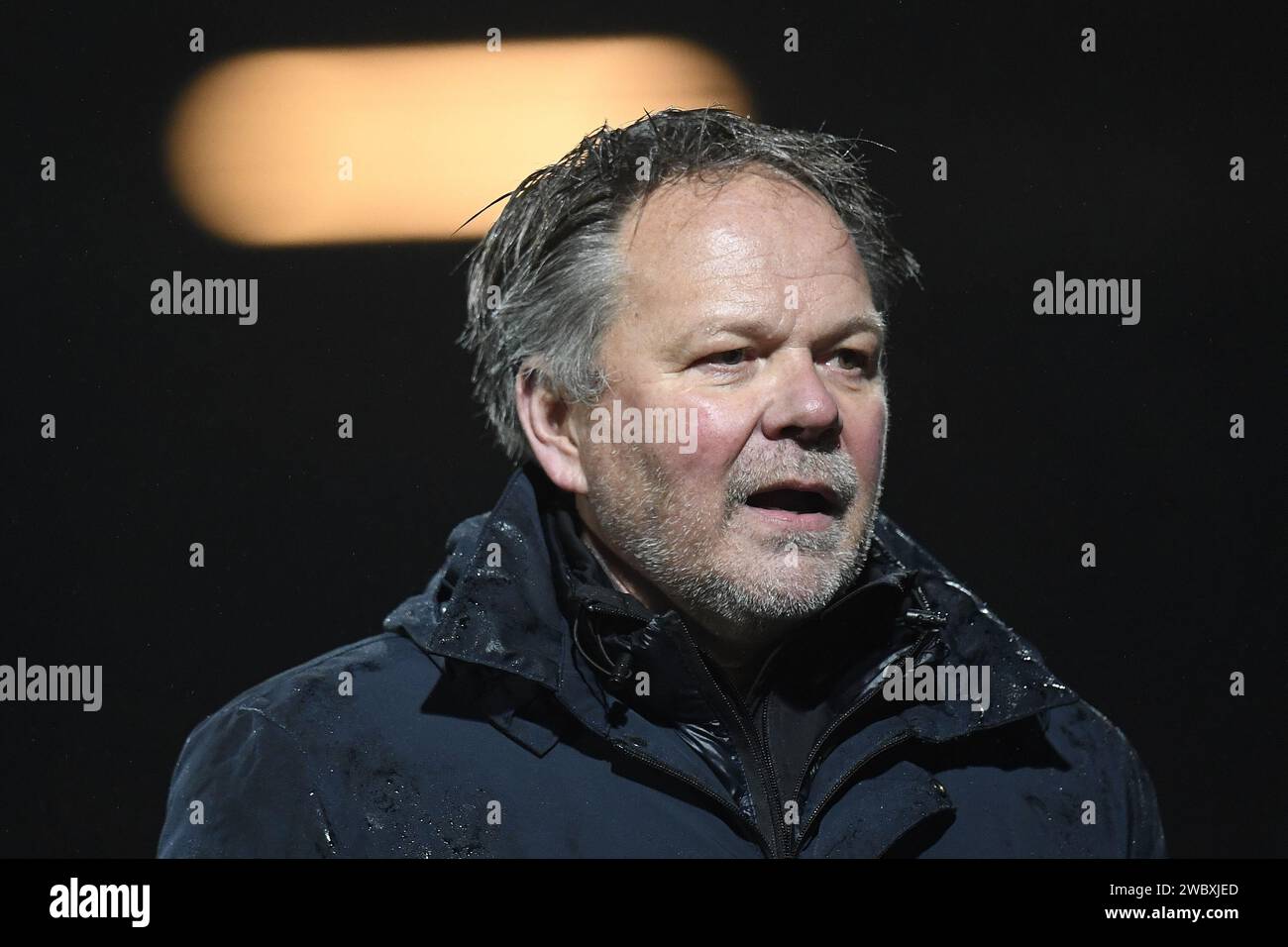 Leeuwarden, Nederland. 12th Jan, 2024. LEEUWARDEN, 12-01-2024, Cambuur Stadion, football, Dutch ...