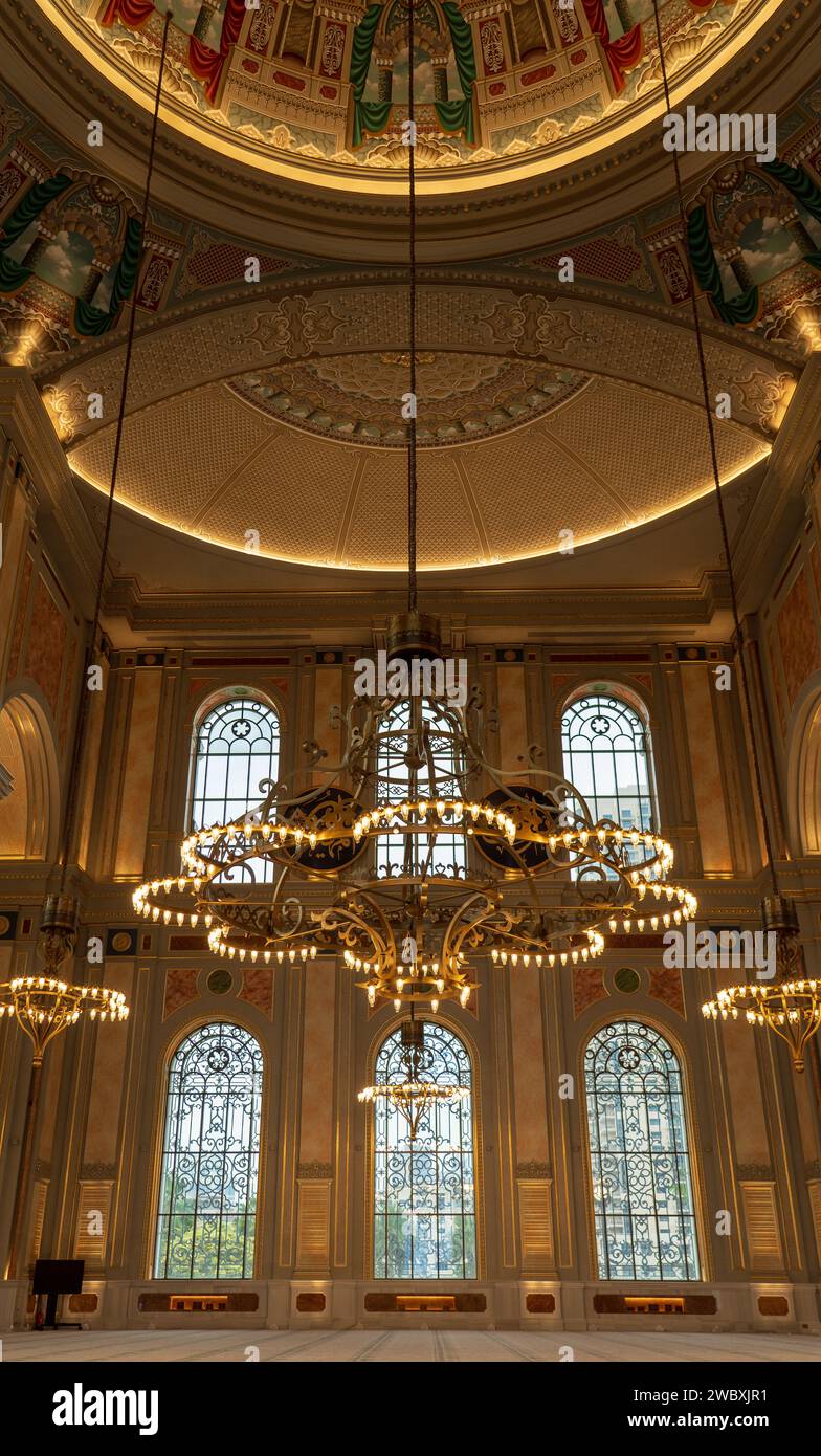 Pearl,Doha, Qatar- December 12 2023 : the newly opened Hamad bin Jassim ...