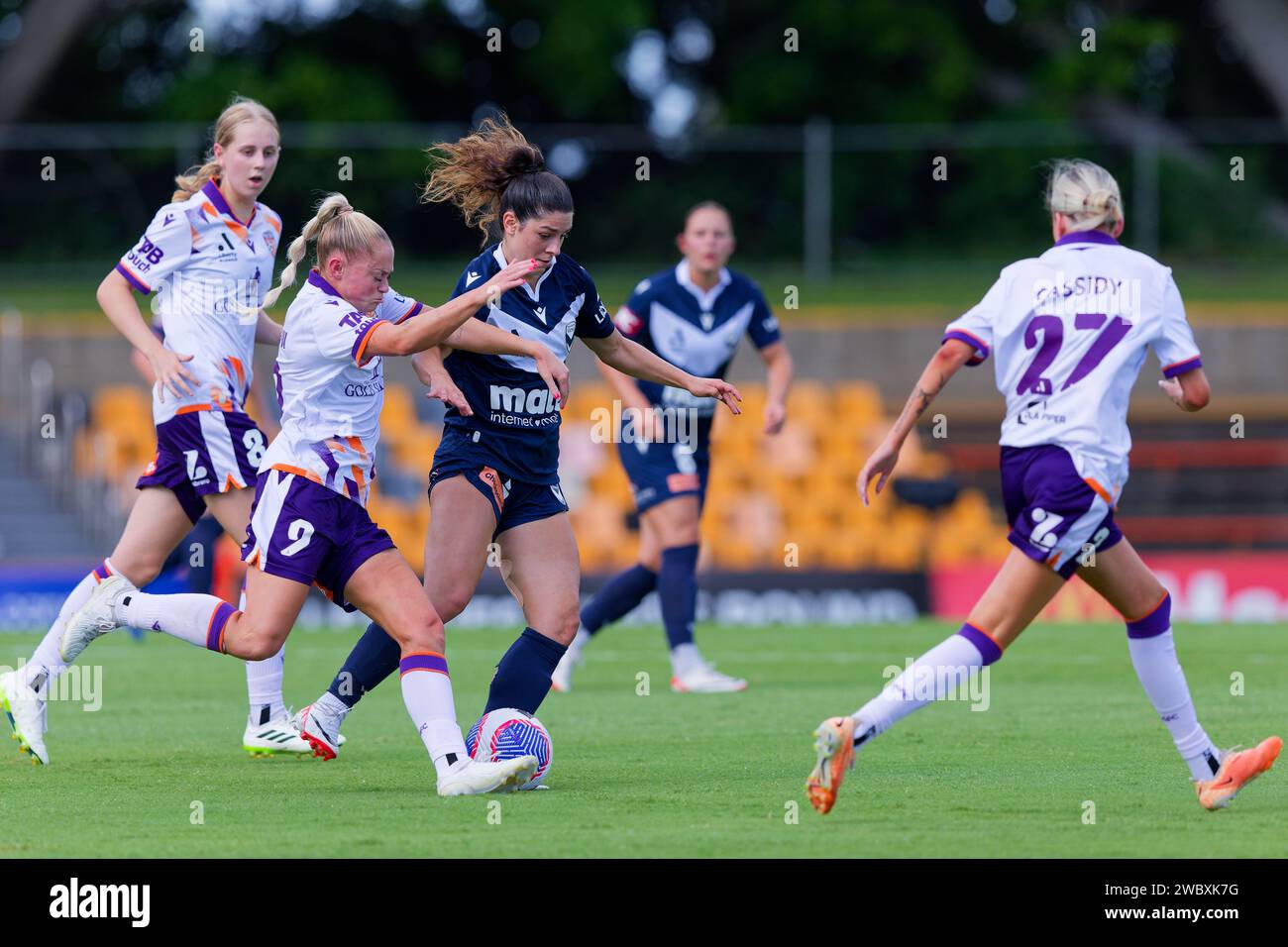 Sydney, Australia. 12th Jan, 2024. Millie Farrow of Perth Glory ...