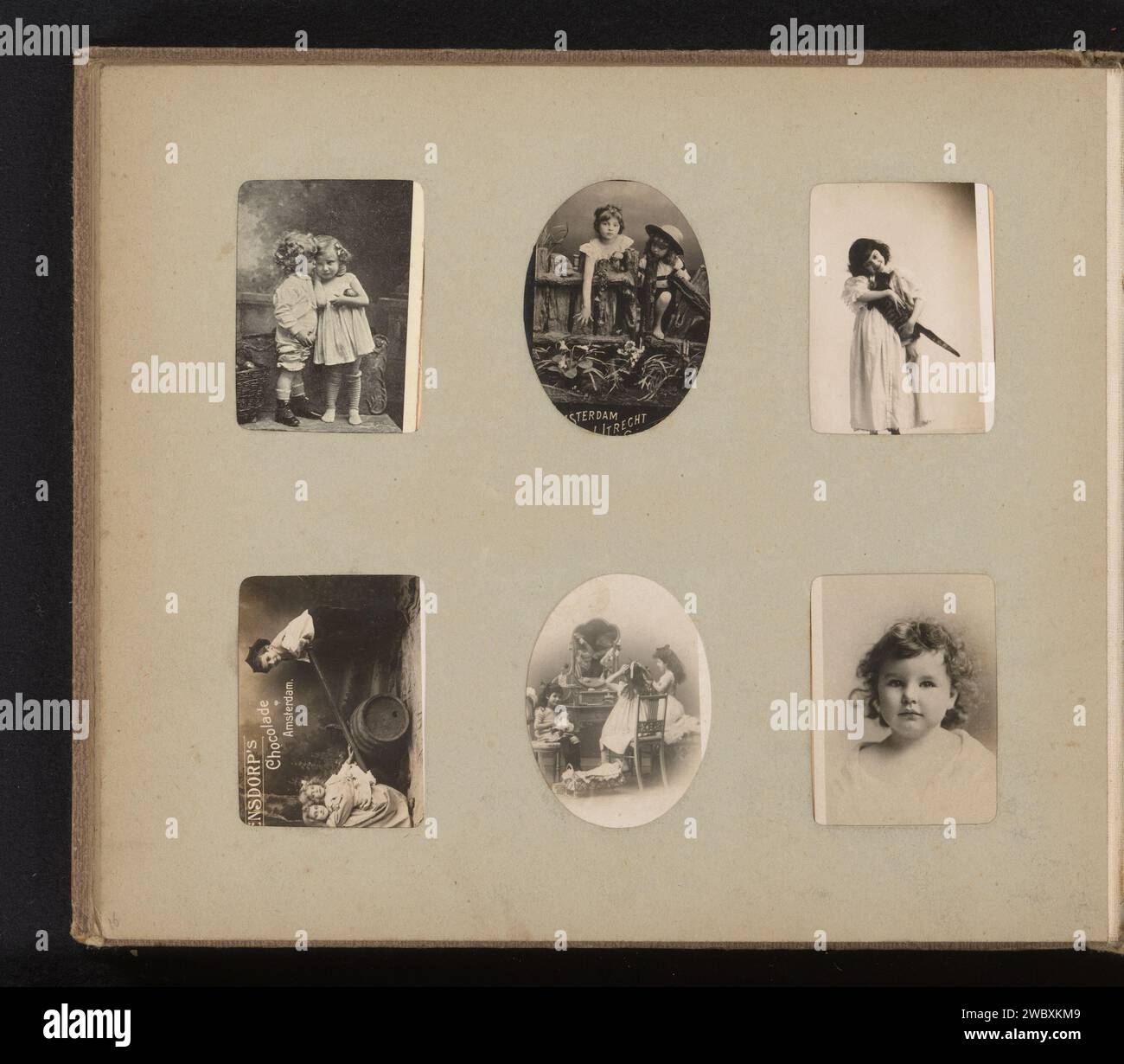 Portraits, Anonymous, 1890 - 1900 photomechanical print Six portraits ...