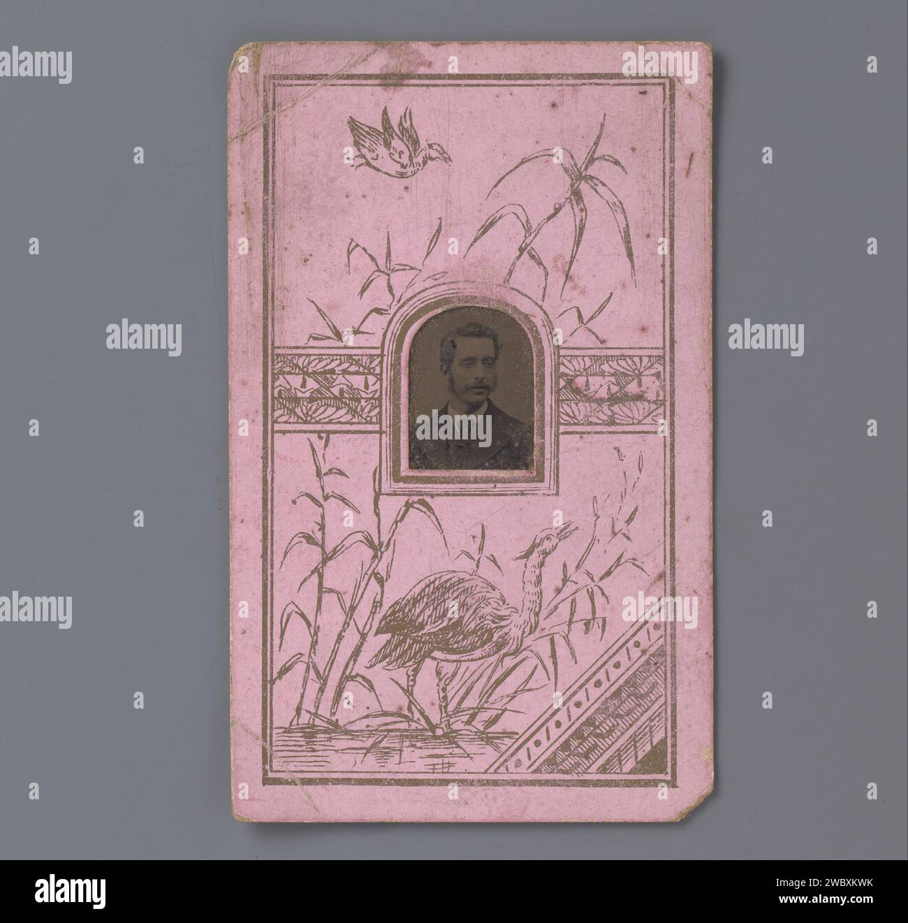 Portrait of an unknown man with mustache and sideburns, John George ...