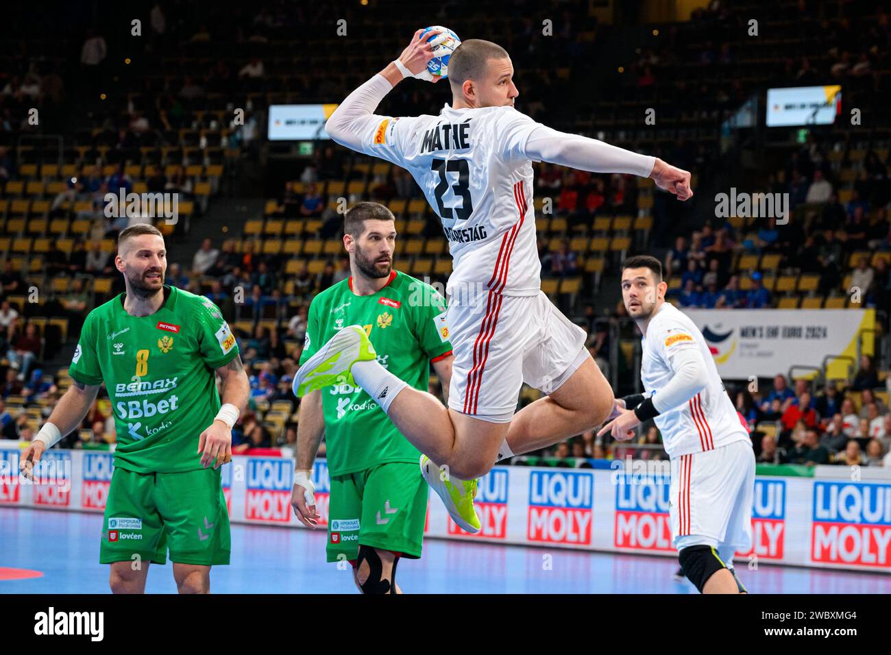 Munich, Germany. 12th Jan, 2024. Handball: European Championship ...