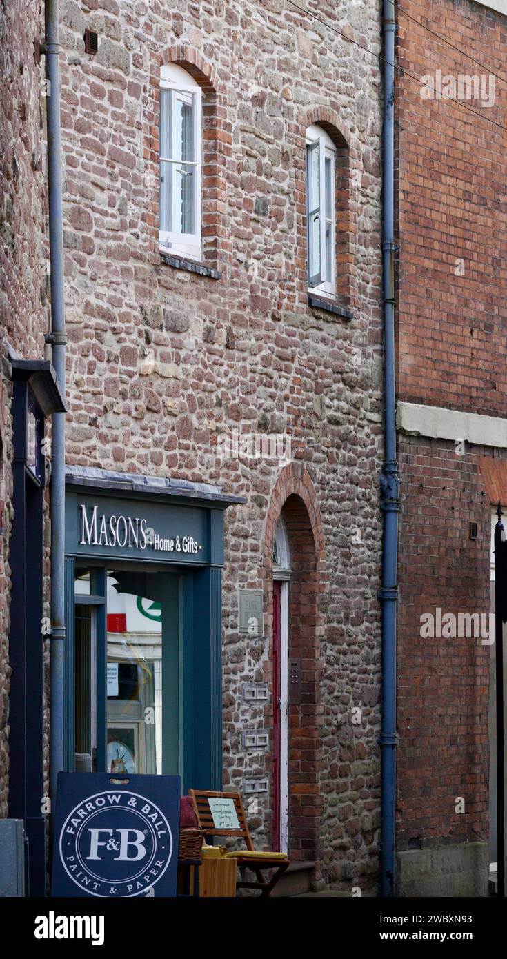 Ross On Wye, Herefordshire, England Sept 24 2023: The streets in the ...