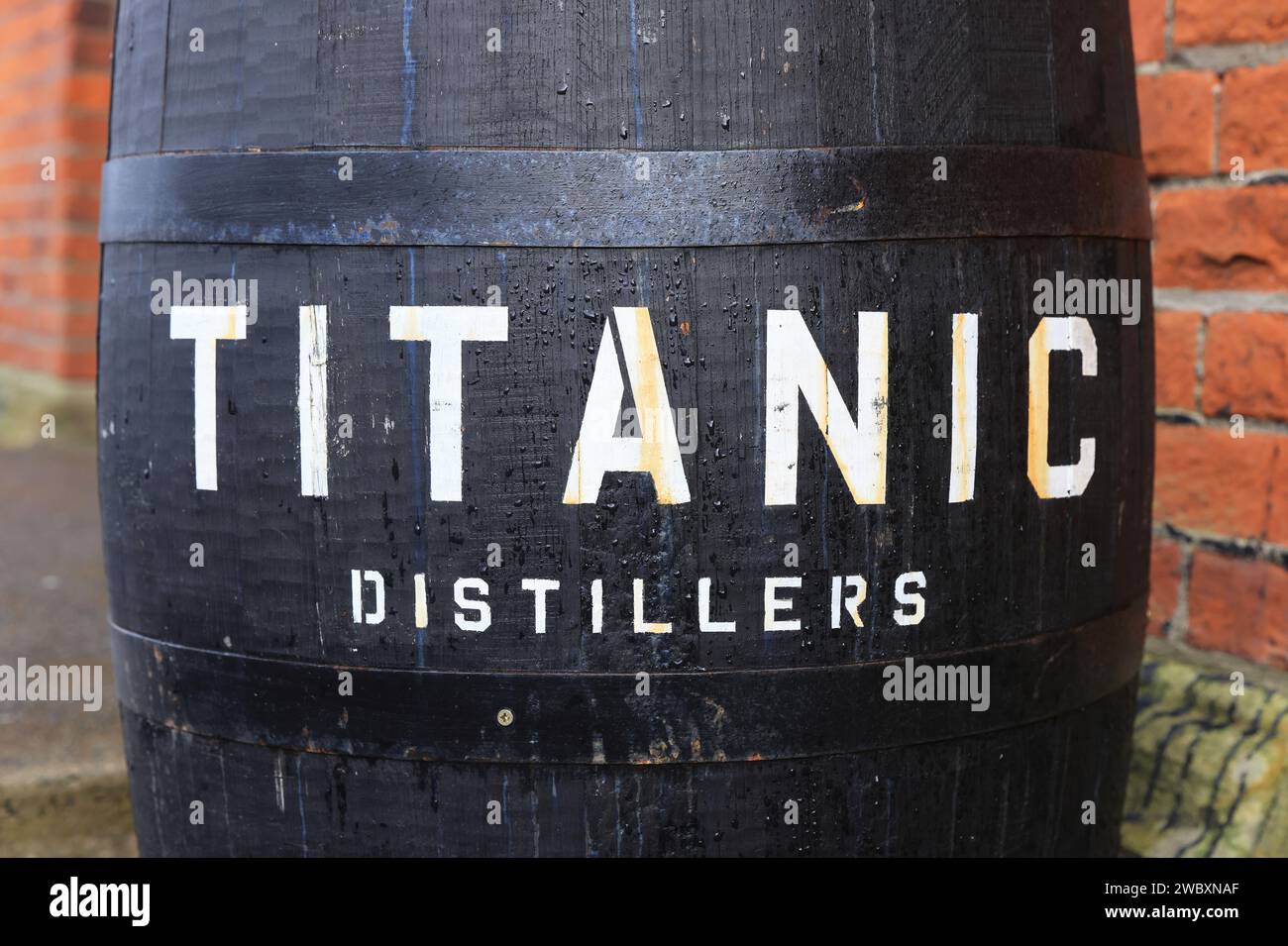 The historic Titanic Distillery at Thompson Dock in the historic ...