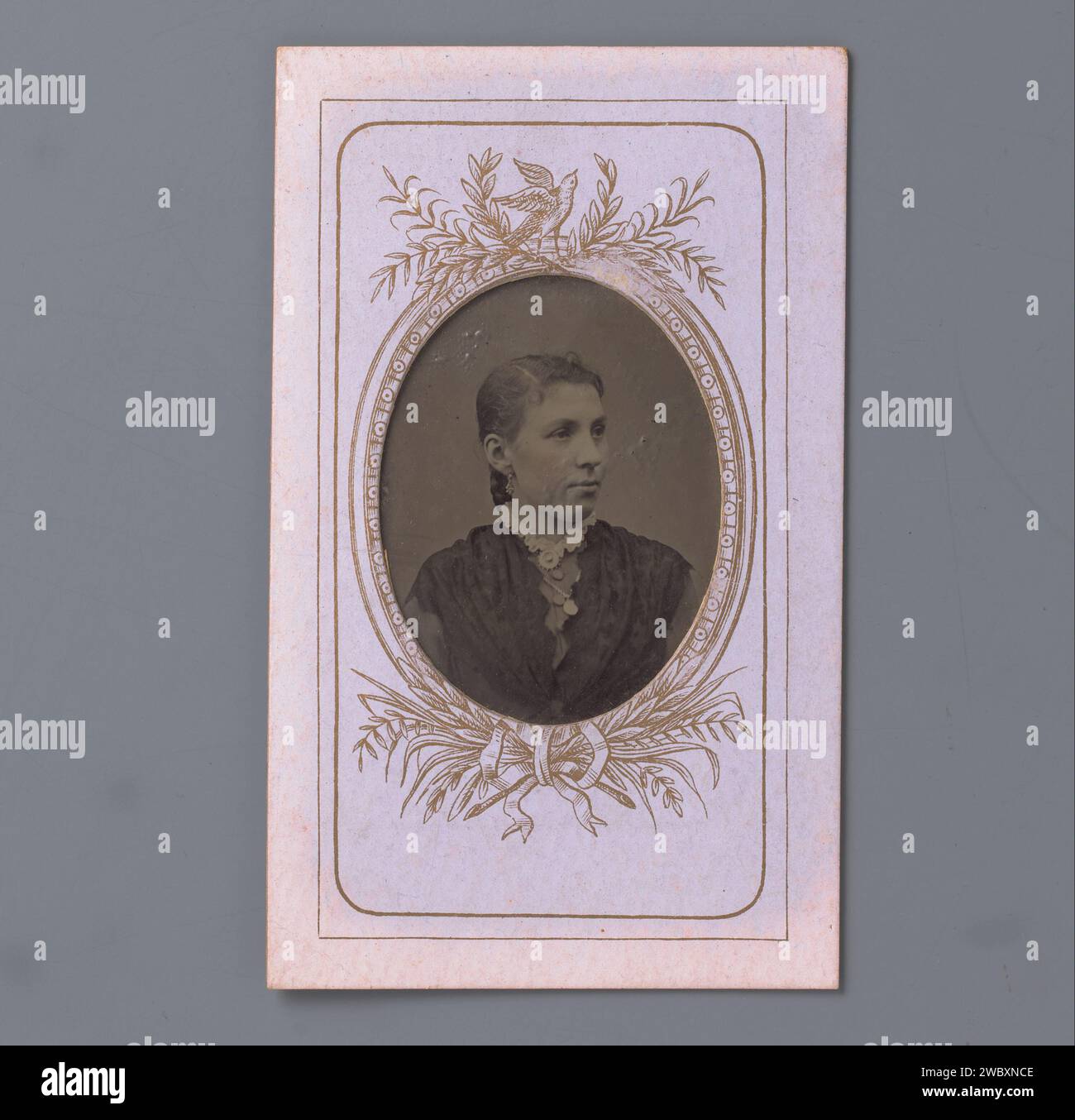 Portrait of an unknown woman, John George Kirby, 1855 - 1900 photograph ...