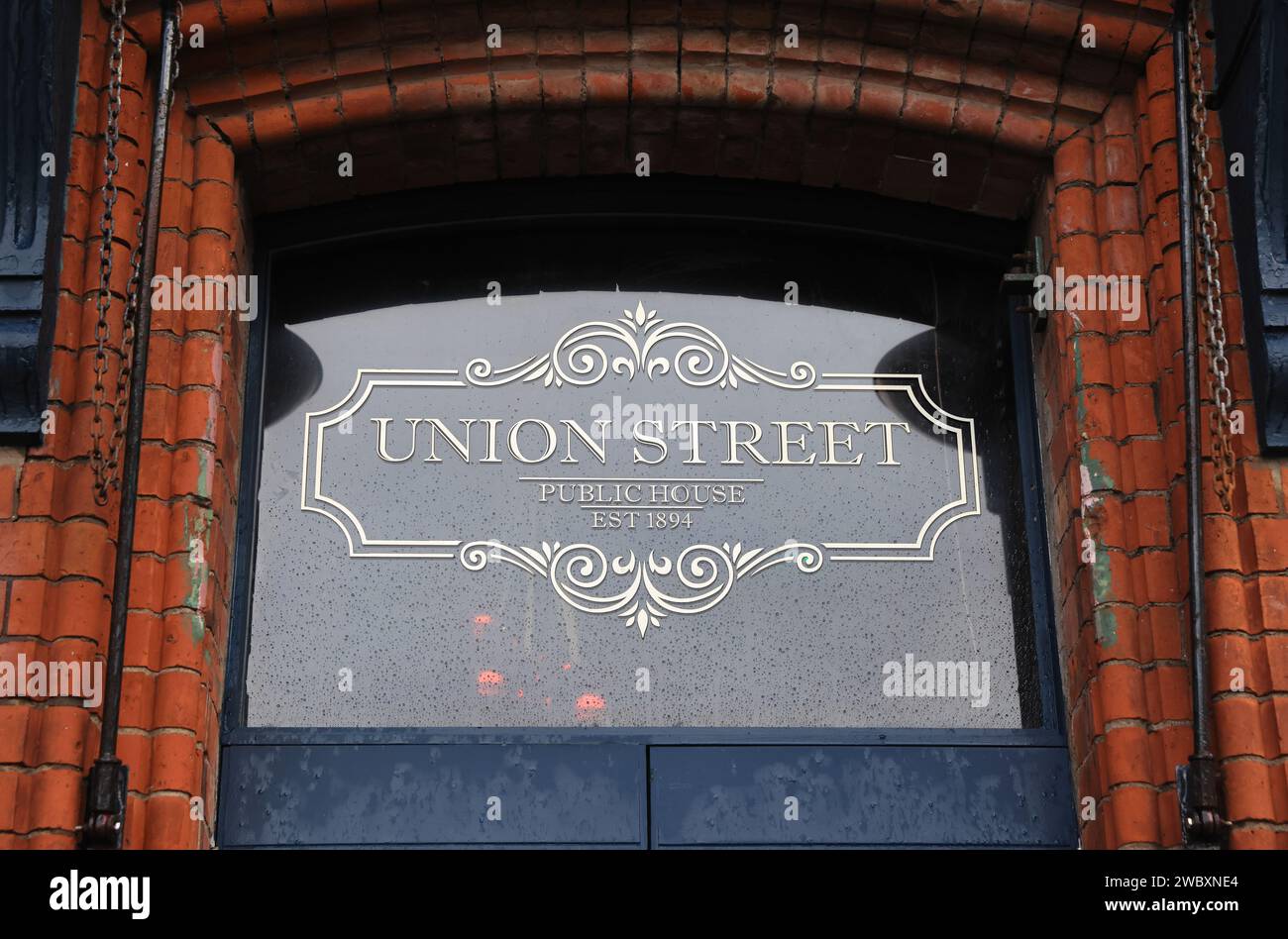 Arty and LGBT friendly Union Street in the Cathedral Quarter in Belfast ...