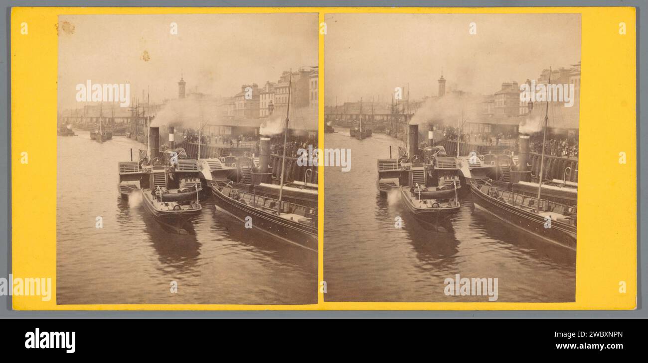 Glasgow – The Broomielaw, George Washington Wilson, c. 1860 - c. 1865 ...