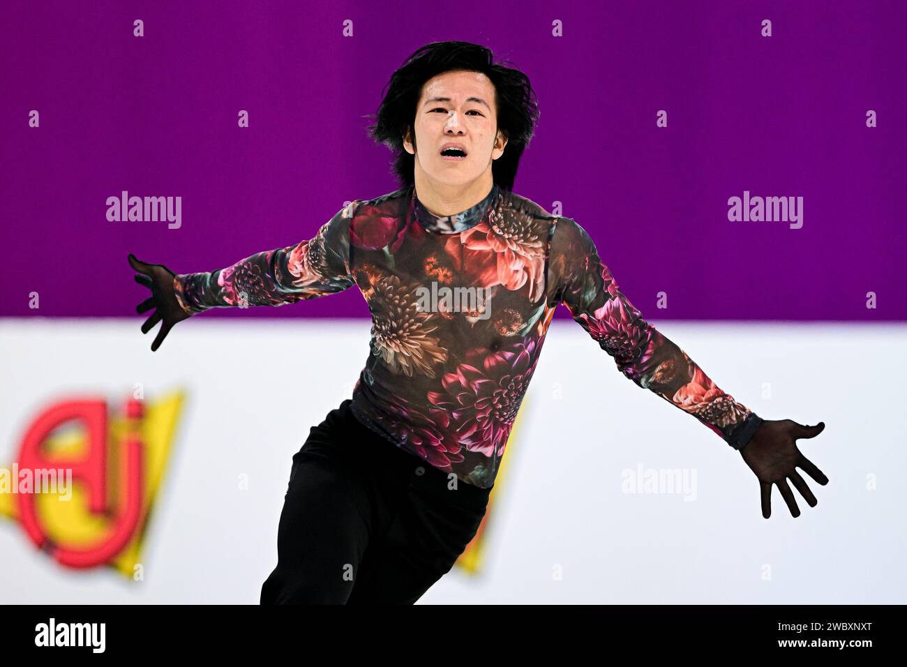 Adam SIAO HIM FA (FRA), during Men Free Skating, at the ISU European ...