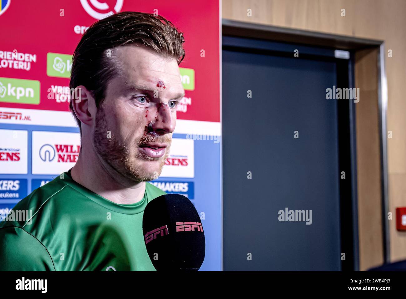 Heracles almelo goalkeeper michael brouwer hi-res stock photography and ...