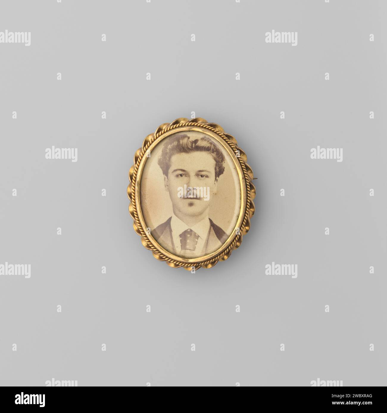Portrait of an unknown young man with mustache, Anonymous, 1851 - 1900 ...