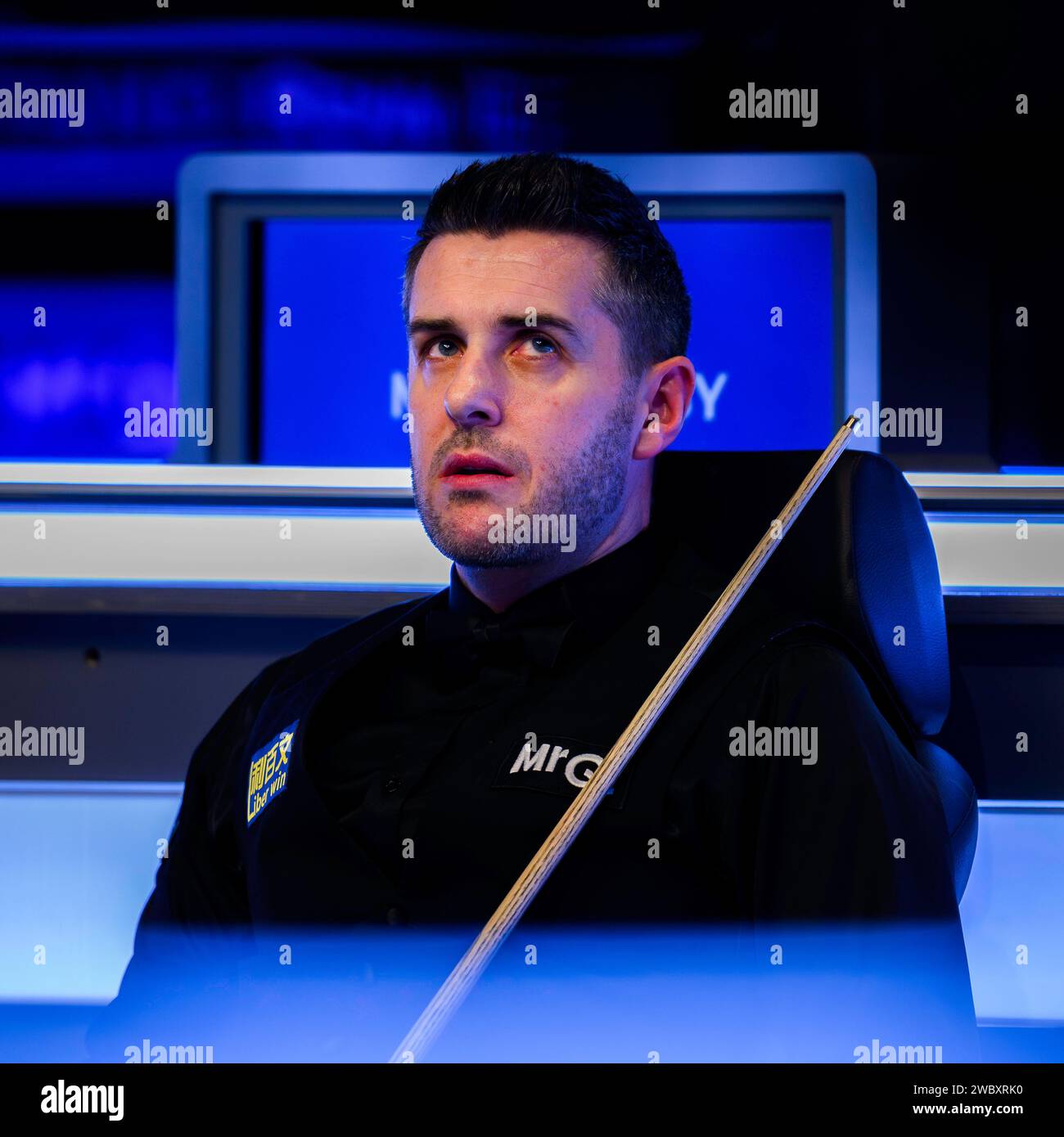 LONDON, UNITED KINGDOM. 12th Jan, 2024. Mark Selby in day 5 Quarter ...