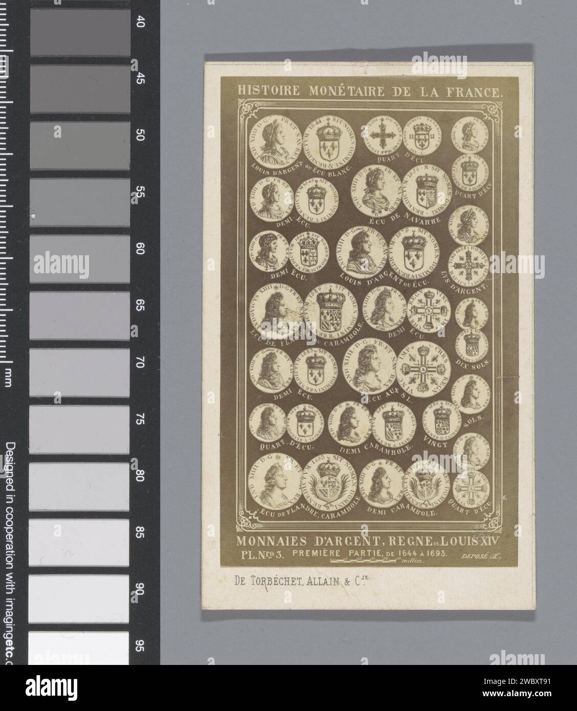 History of the French coins, Allain et Cie. The Torbéchet, c. 1865 - c ...