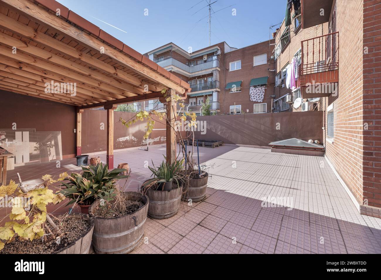 A recreation and leisure area in the common areas of the ground floor ...